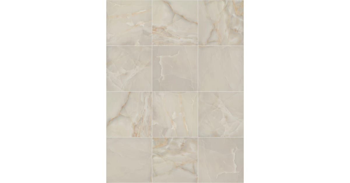 Shaw 335TS-00200 Gemstone - 24" x 24" Square Tile - Matte Marble Visual ...
