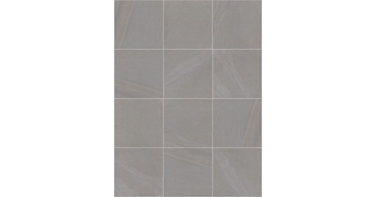 Shaw 357TS-00500 Serene - 24" x 24" Square Tile - Matte Marble Visual ...
