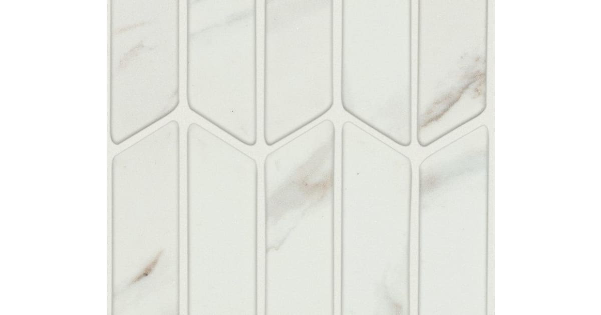 Shaw 486TS-00150 Dreamscape - 1" x 3" Parallelogram Floor and Wall Tile ...