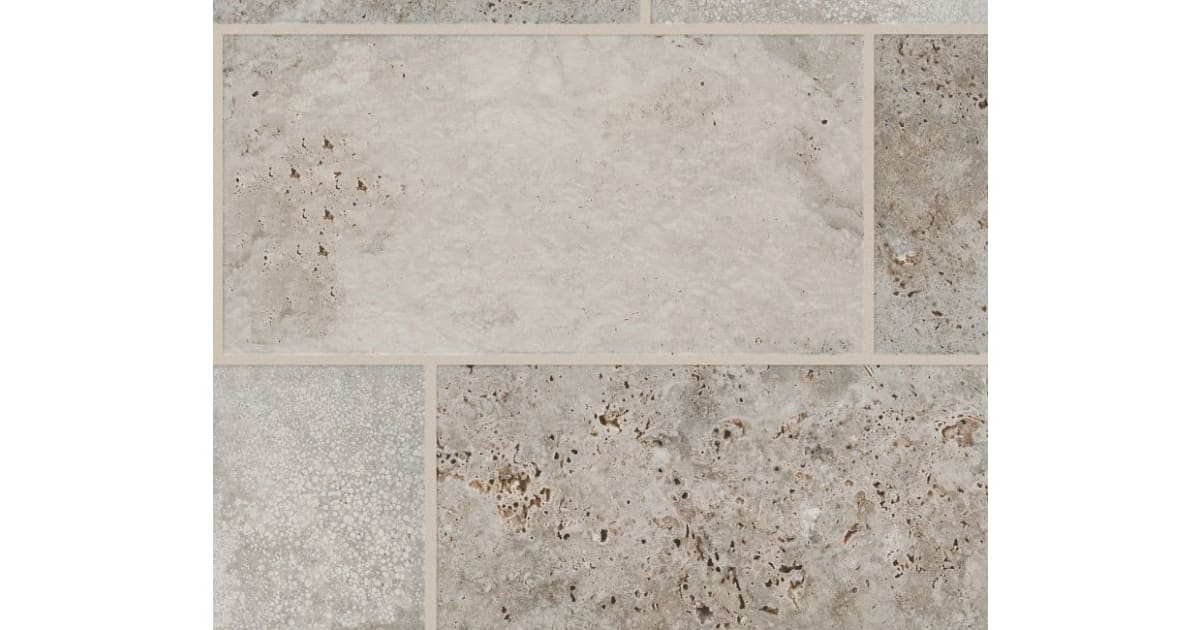 Shaw 512TS-00500 Basanite Legacy - 8" x 16" Rectangle Floor and Wall ...