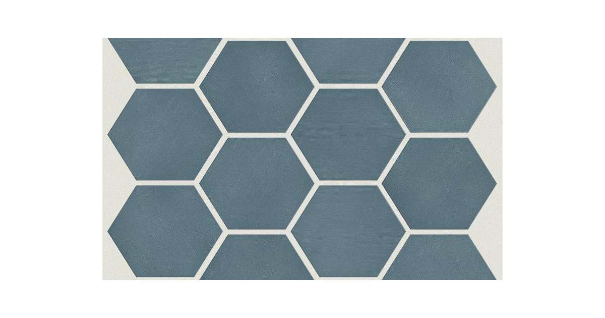 Shaw 685TS-00400 Hex Mosaic 11" x 13" Geometric Wall Tile - Matte ...