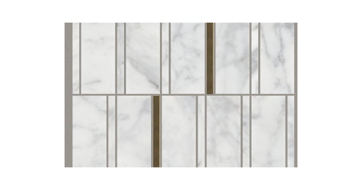 Shaw 690TS-00500 Stack Mosaic - 9" x 15" Rectangle Floor and Wall Tile ...