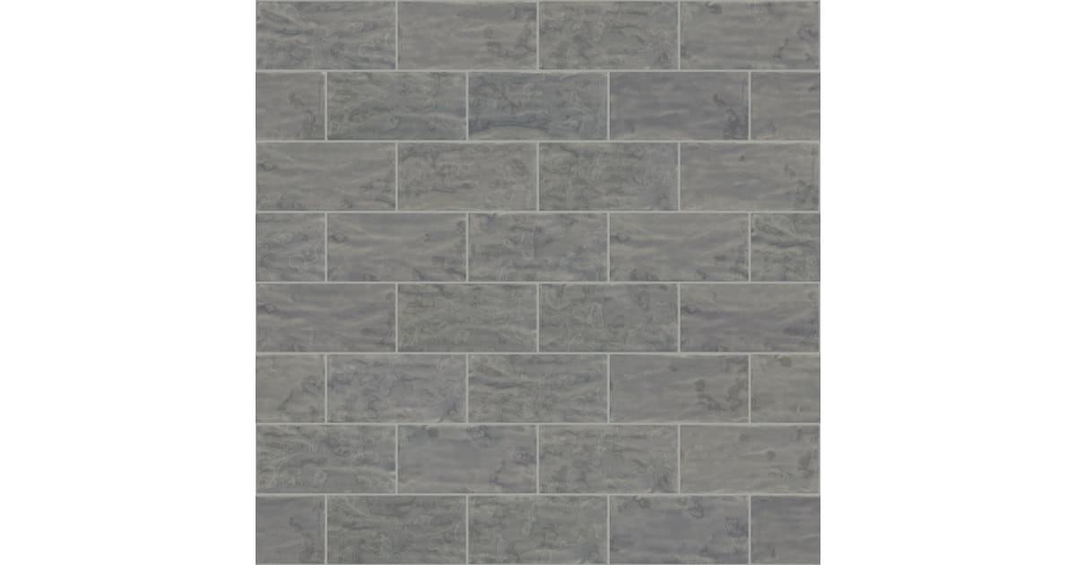 Shaw CS01W-00550 Geoscape - 3" x 6" Rectangle Subway Mosaic Wall Tile ...