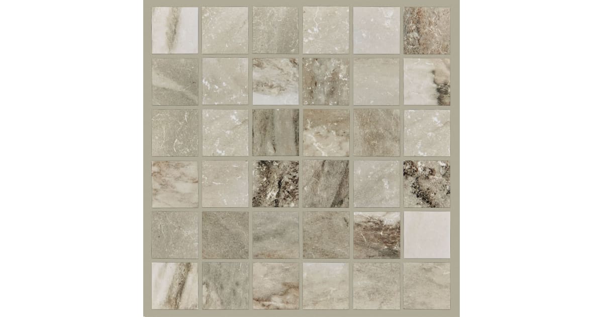 Shaw CS47P-00200 Senate - 13" x 13" Square Mosaic Floor and Wall Tile ...