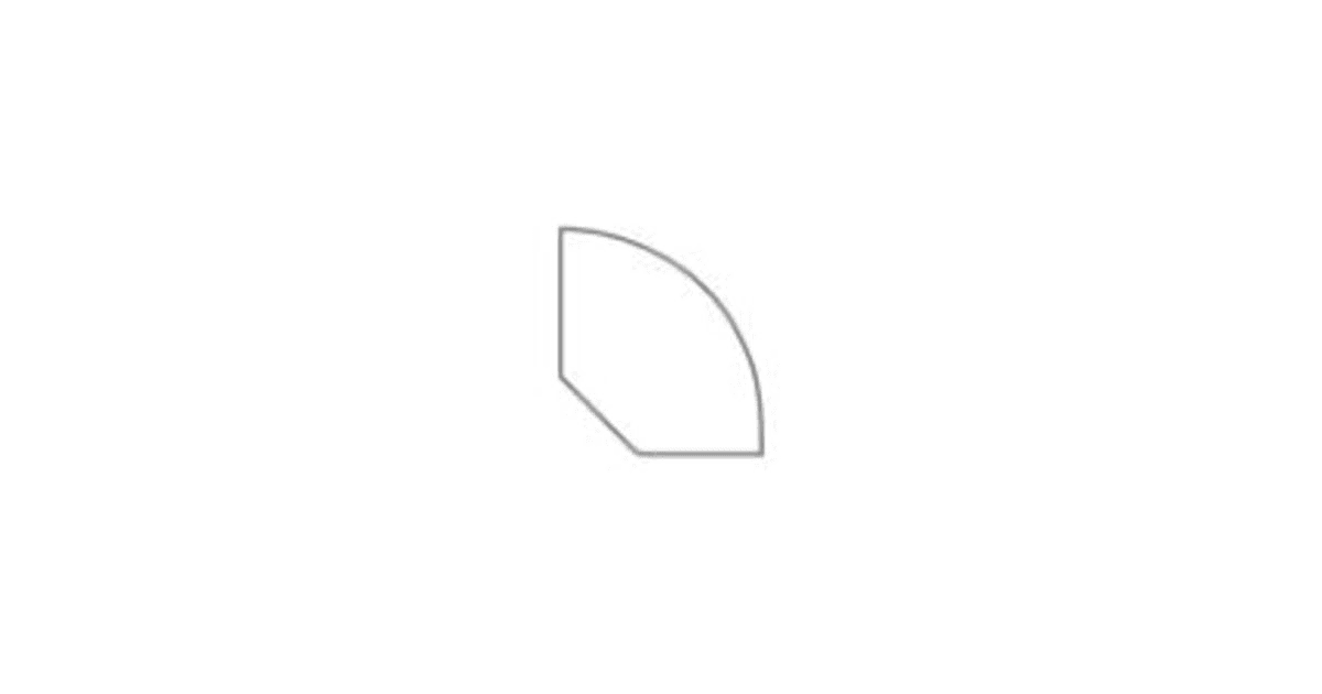 Shaw QTRHS-07088 Paladin Plus 94-1/2" x 11/16" Vinyl Quarter Round ...