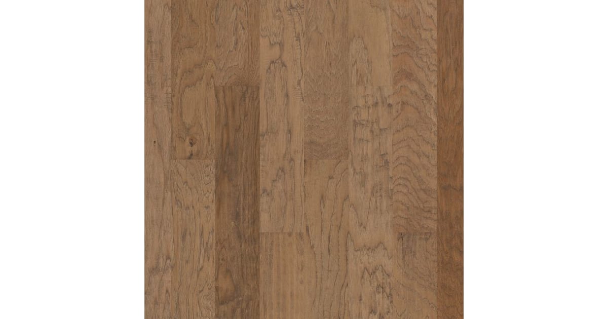 Shaw SW219-02002 Pebble Hill 5" Wide Handscraped Engineered Hickory ...