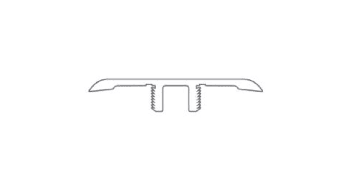 Shaw TM3HS-07088 Paladin Plus 94-1/2" x 1-11/16" Vinyl T-Molding ...