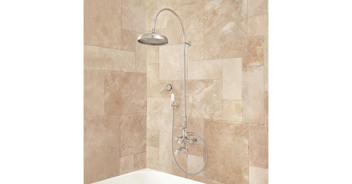 Signature Hardware 198343 Oxford Exposed Thermostatic Tub and Shower ...