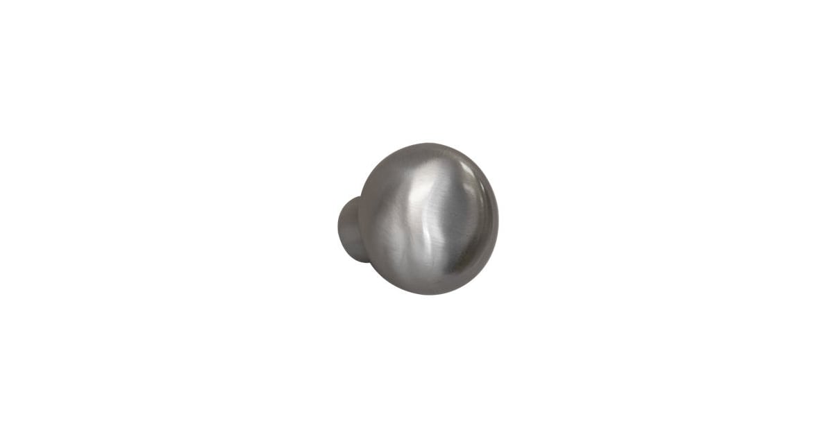 Signature Hardware 251345 1-1/2" Solid Brass Ball Cabinet Knob ...