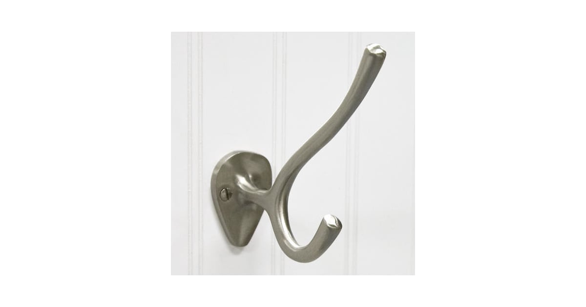 Signature Hardware 251358 1-3/8 Inch Wide Double Coat and Hat Hook ...