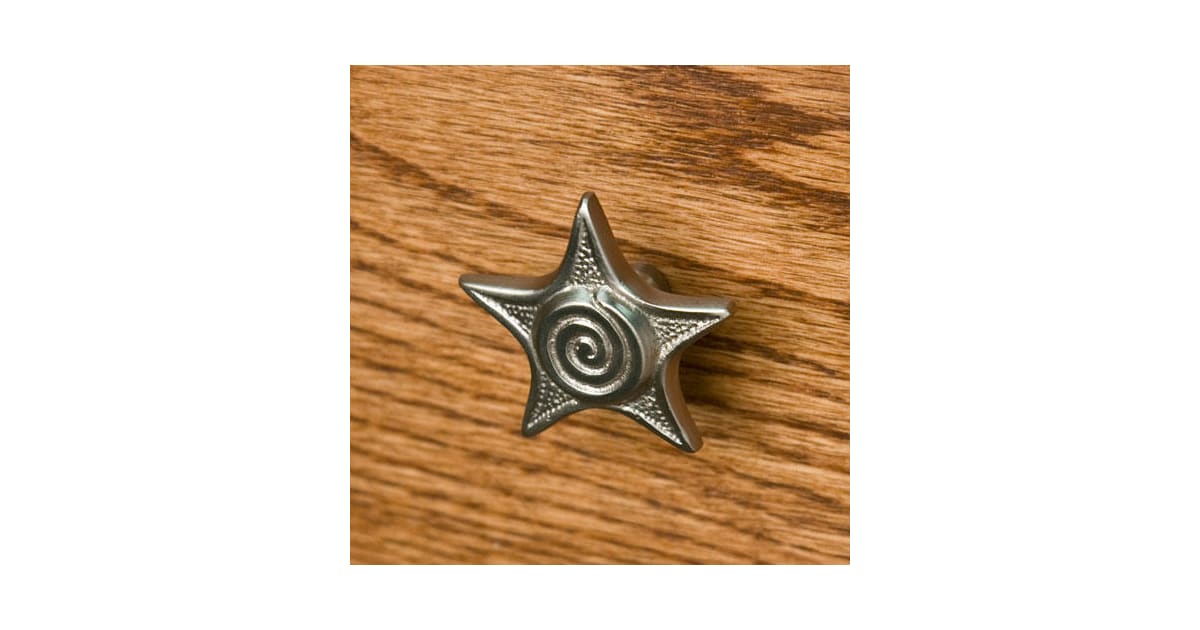 Signature Hardware 282157 Solid Brass Star Cabinet Knob | Ferguson Home