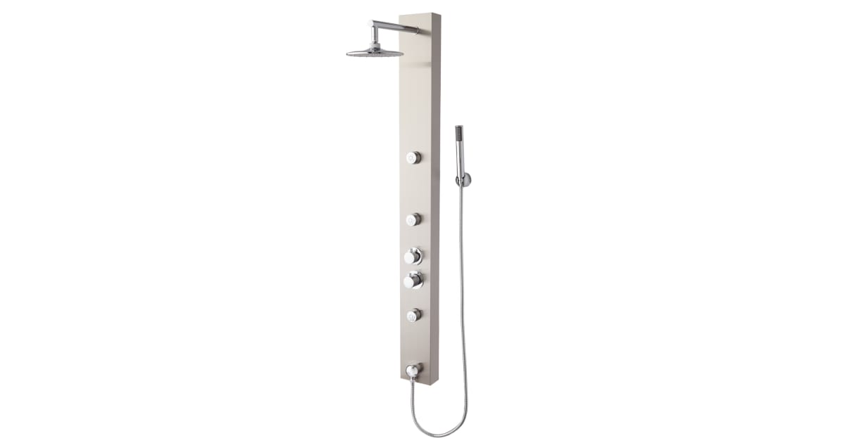 Signature Hardware 300280 Caeli Thermostatic Stainless Steel Shower ...