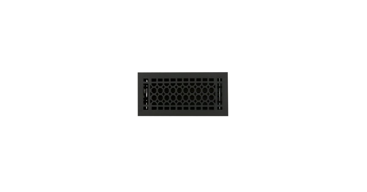 Signature Hardware 301628 Cast Iron Floor Register - 4" x 10 ...