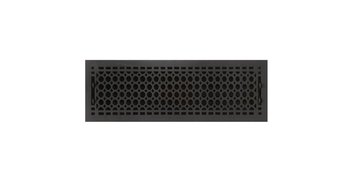 Signature Hardware 301754 Cast Iron Floor Register - 6" x 30 ...