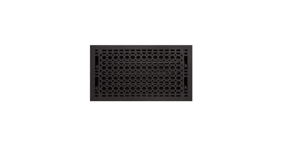 Signature Hardware 301768 Cast Iron Floor Register - 8" x 14 ...