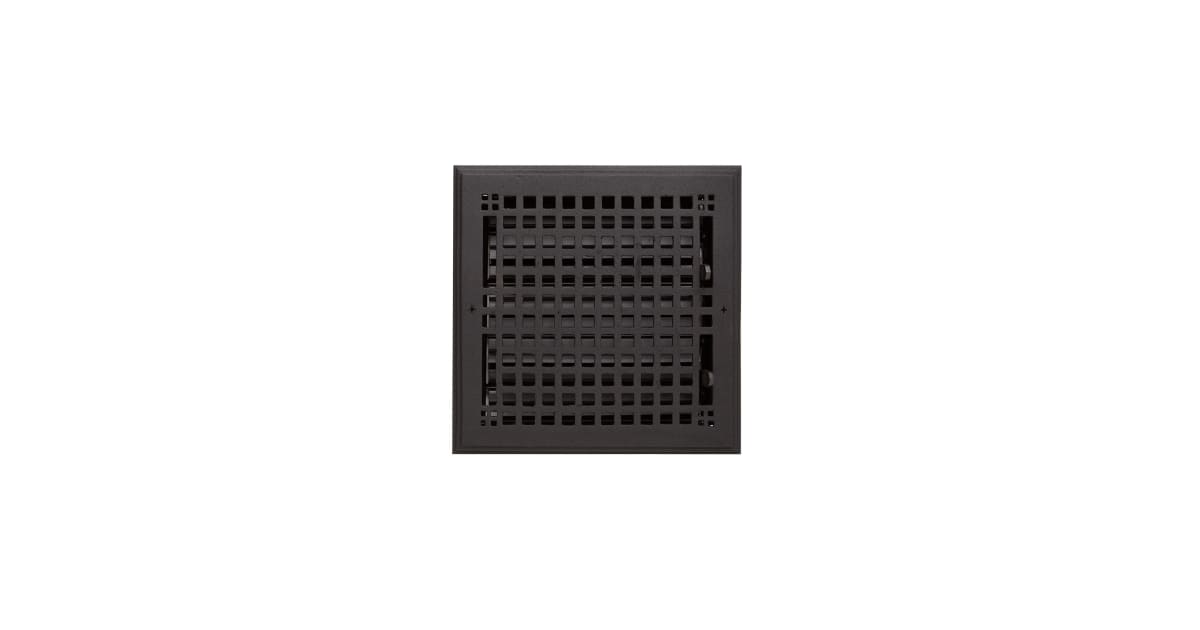 Signature Hardware 327433 Oversized Mission Cast Iron Wall Register ...