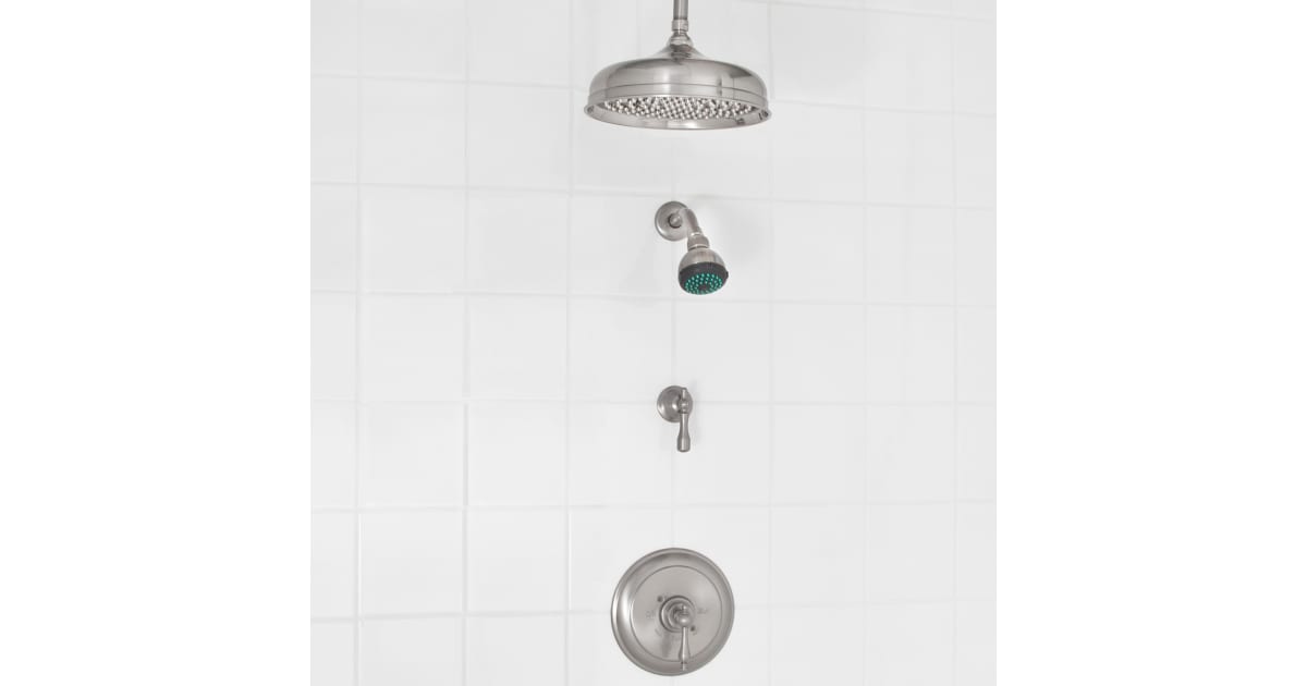 Signature Hardware 328642 Glenley Pressure Balanced Shower System with ...