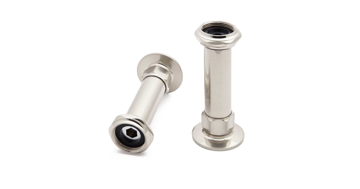 Signature Hardware 329450 6" Wall-Mount Coupler - Set of 2 | Ferguson Home