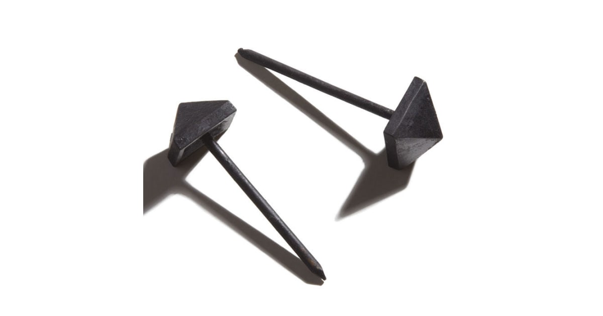 Signature Hardware 339416 Hand-Forged Iron Square Pyramid Clavos with 2 ...