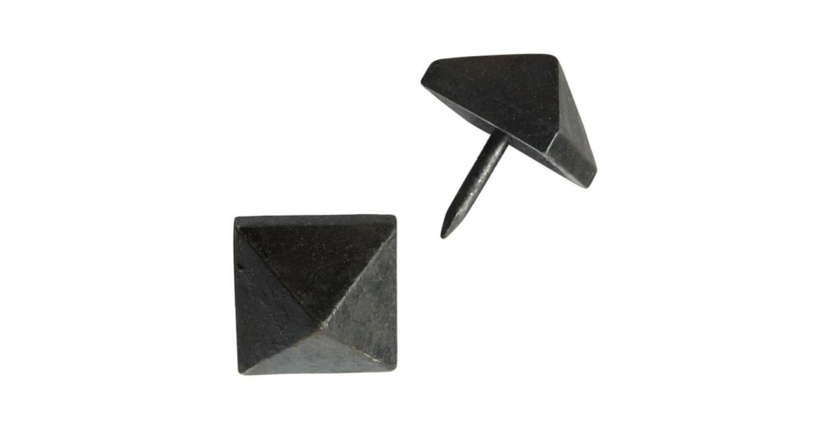 Signature Hardware 339426 Hand-Forged Iron Square Pyramid Clavos with 1 ...