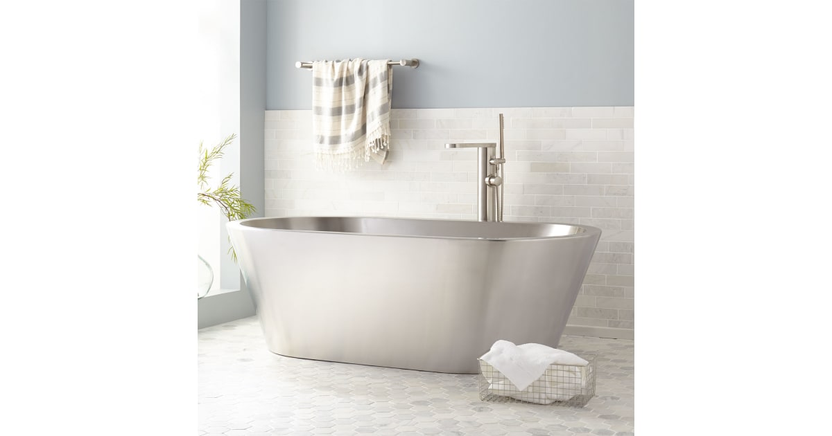 Signature Hardware 340493 Collette 69" Stainless Steel | Build.com