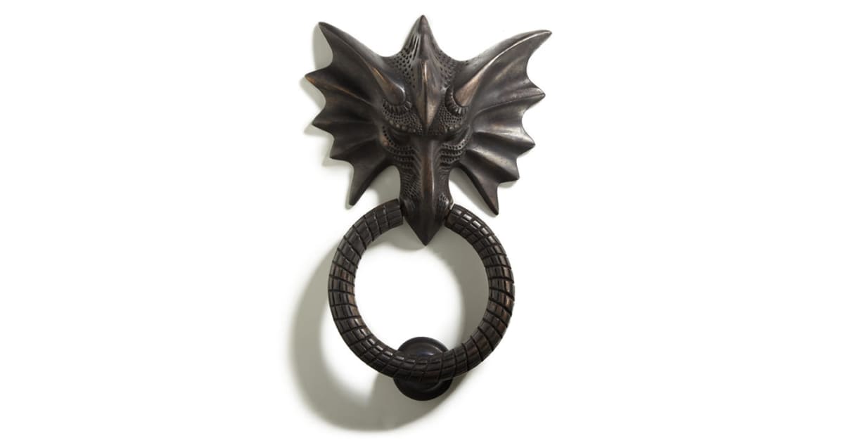 Signature Hardware 346442 Dragon 8-3/4 Inch Tall Solid | Build.com