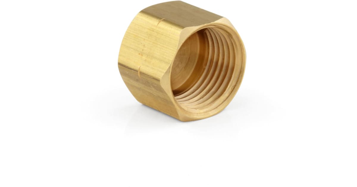 Signature Hardware 398431 1/2" Brass Pipe Cap | Ferguson Home