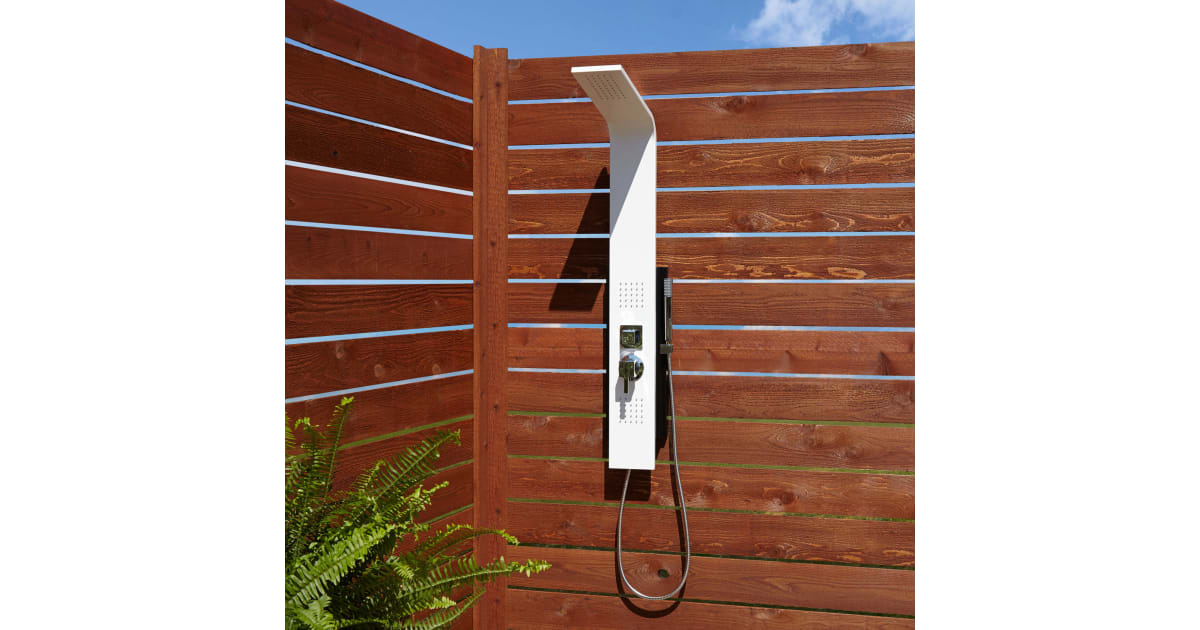 Signature Hardware 400732 Carrollton Thermostatic Outdoor Shower Panel ...