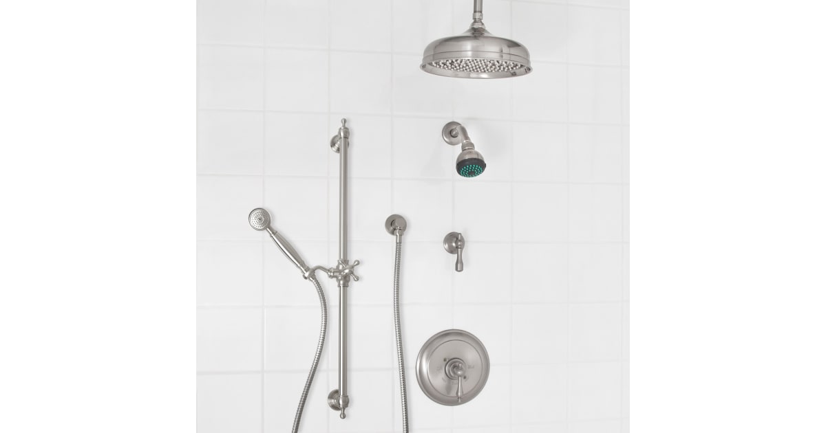 Signature Hardware 403106 Glenley Pressure Balanced Shower System with ...