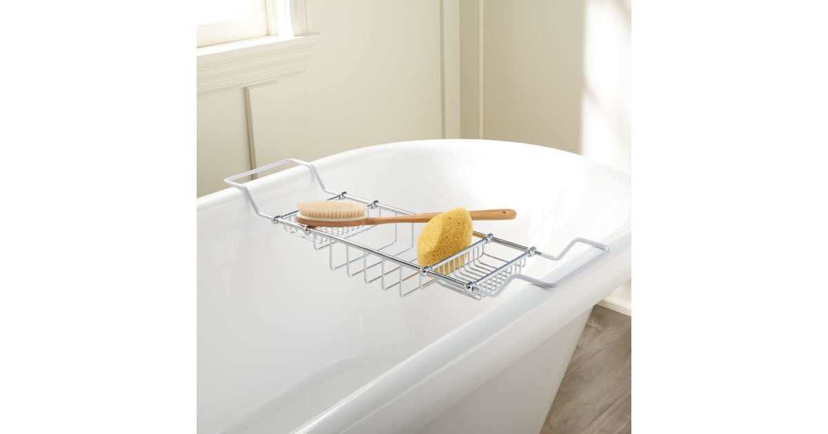 Signature Hardware 405030 Angelo Brass Tub Caddy with Coated Ends ...