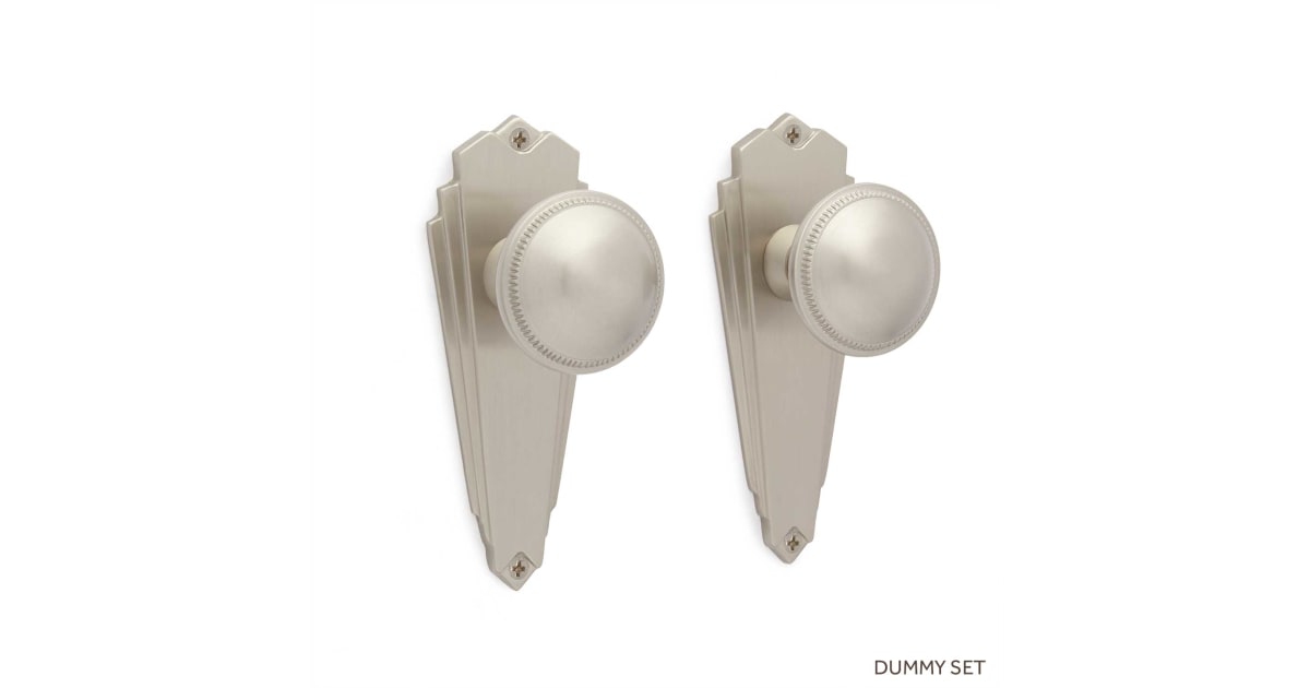 Signature Hardware 409038 Isabelle Triangular Plate & Small Round Bead ...