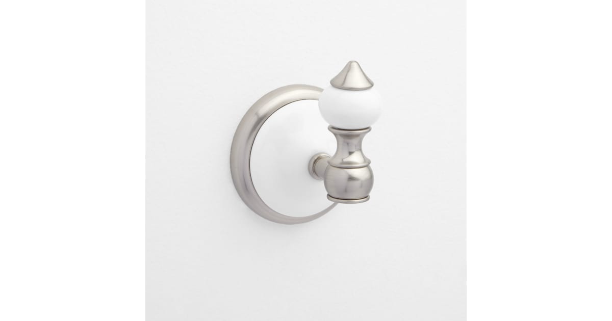 Signature Hardware 413122 Adelaide Single Robe Hook | Ferguson Home