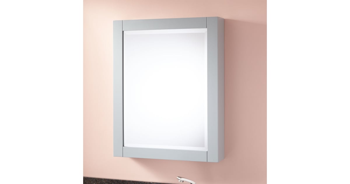 Signature Hardware 416332 24" Modero Medicine Cabinet | Build.com