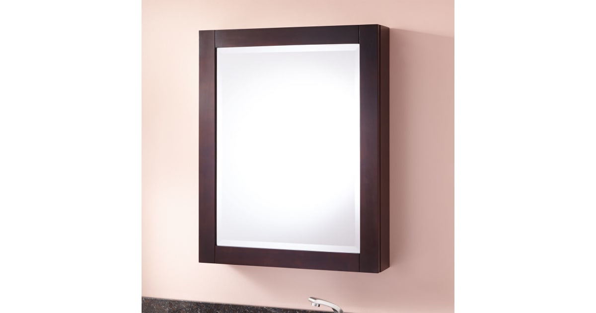 Signature Hardware 416333 Modero 24" x 30" Single Door Medicine Cabinet ...