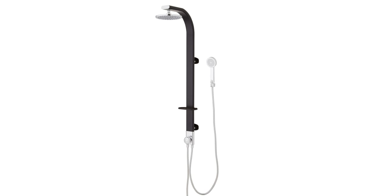 Signature Hardware 426006 Tilley Outdoor Shower Panel with Hand Shower ...