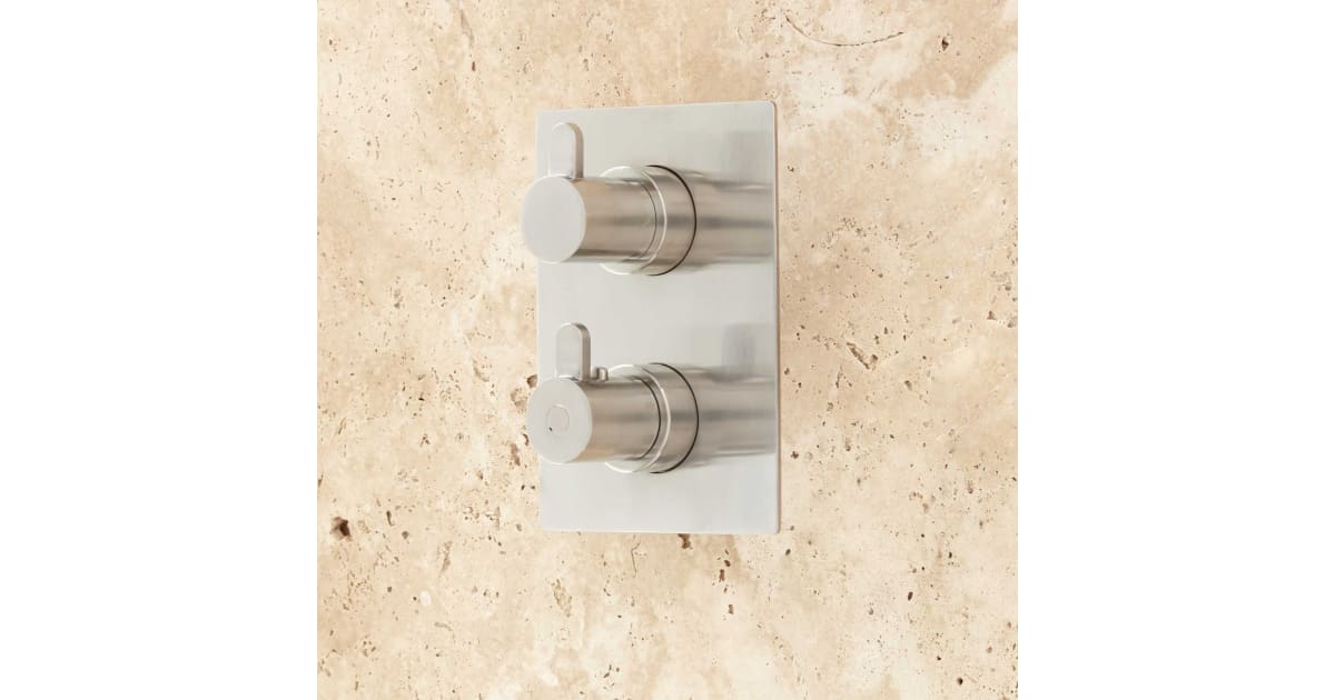 Signature Hardware 430480 Thermostatic Concealed Mixer with 3-Way ...