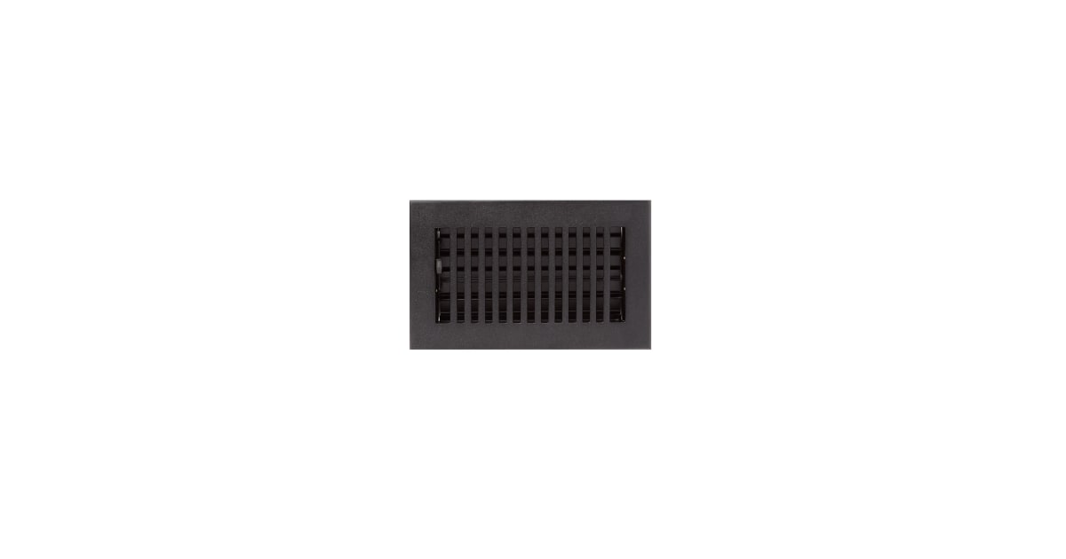 Signature Hardware 431913 Cast Iron Floor Register - 4" x 8" | Ferguson ...
