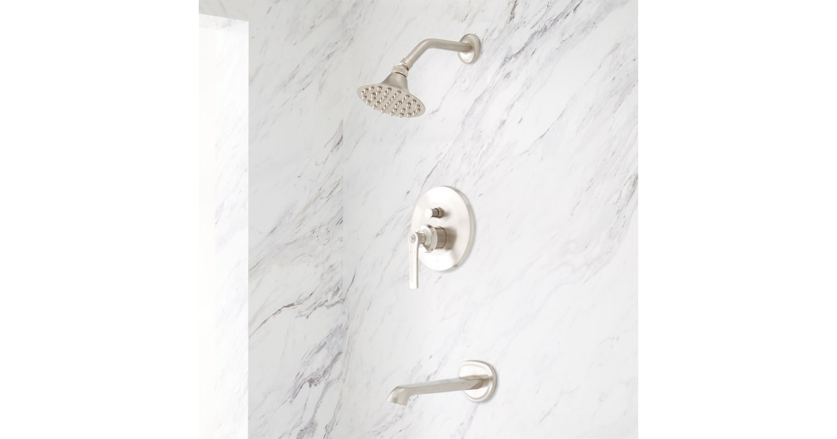 Signature Hardware 433209 Cooper Tub and Shower Trim Package with ...