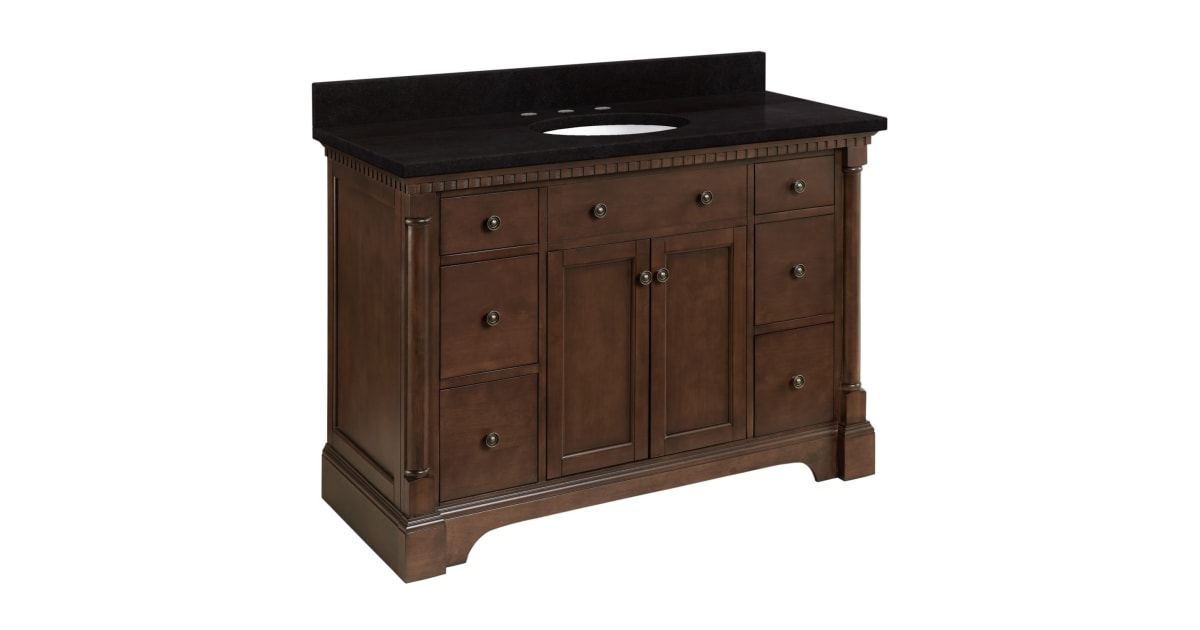 Signature Hardware 433604 Claudia 48" Single Vanity Set | Build.com