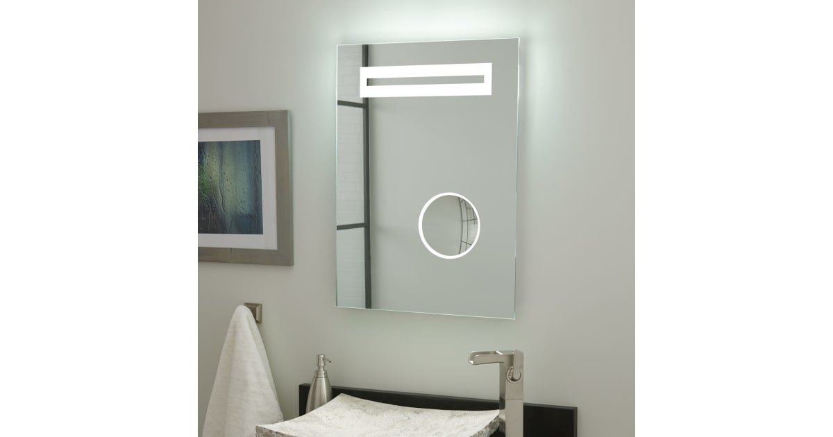 Signature Hardware 433827 Askins 20" W x 27-1/2" H LED Lighted ...