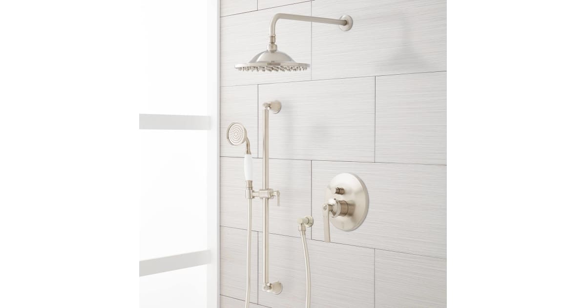 Signature Hardware 436850 Cooper Pressure Balanced Shower System with ...