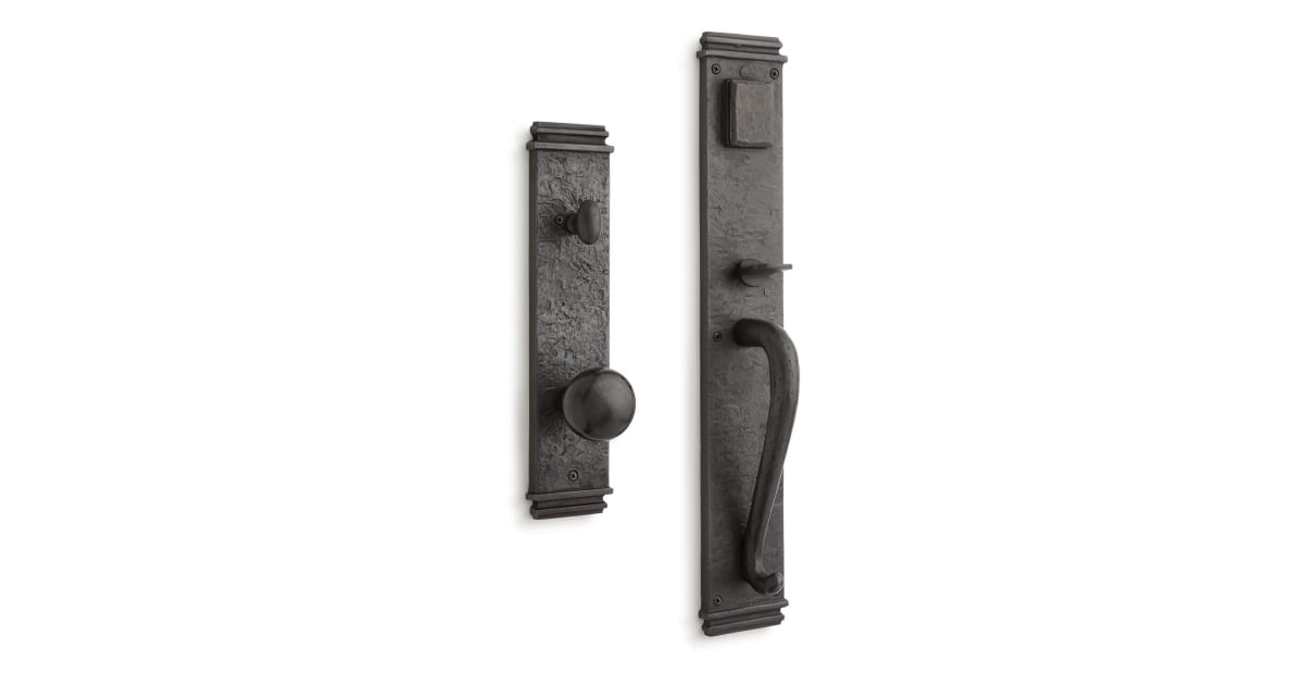 Signature Hardware 441464 Griggs Solid Bronze Full Plate Keyed Entry ...