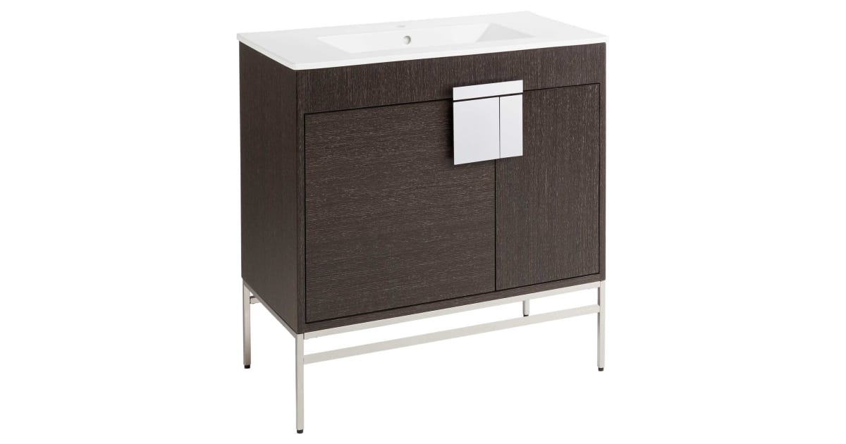 Signature Hardware 442611 Teague 32" Single Vanity Set with Plywood ...