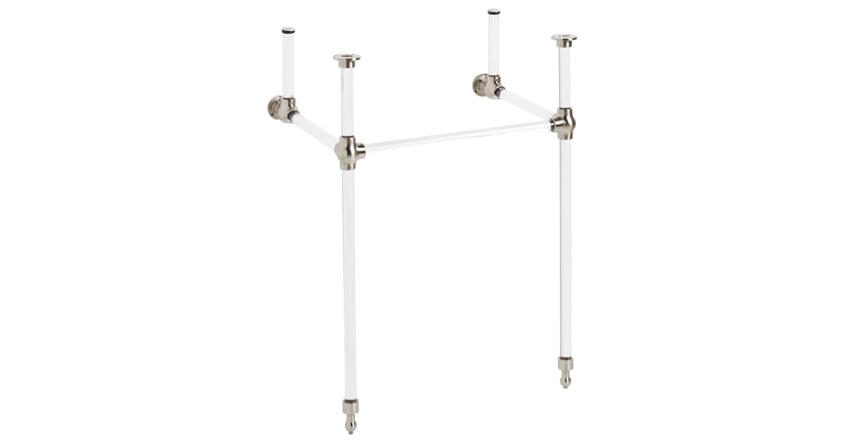 Signature Hardware 442948 24" Acrylic Console Stand Only | Build.com