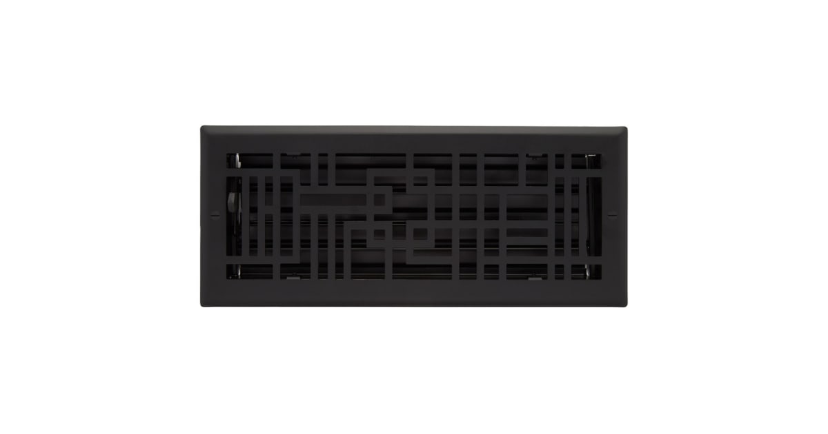 Signature Hardware 445736 Baer Steel Wall Register - 4" x 10 ...