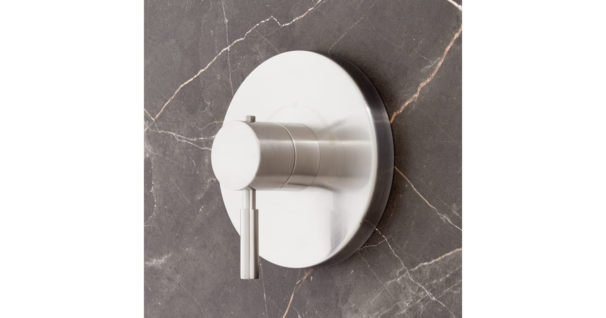 Signature Hardware 449158 Edenton Dual Function Thermostatic Valve Trim ...