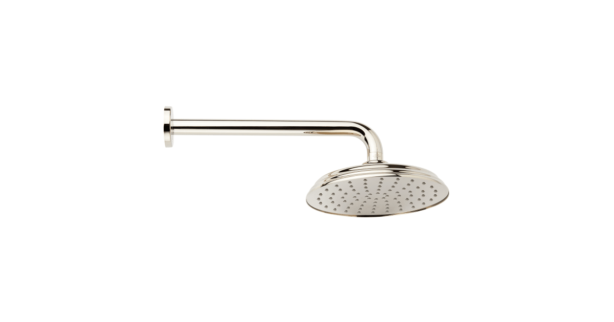Signature Hardware 449555 2.5 GPM 8" Wide Traditional Rain Shower Head ...