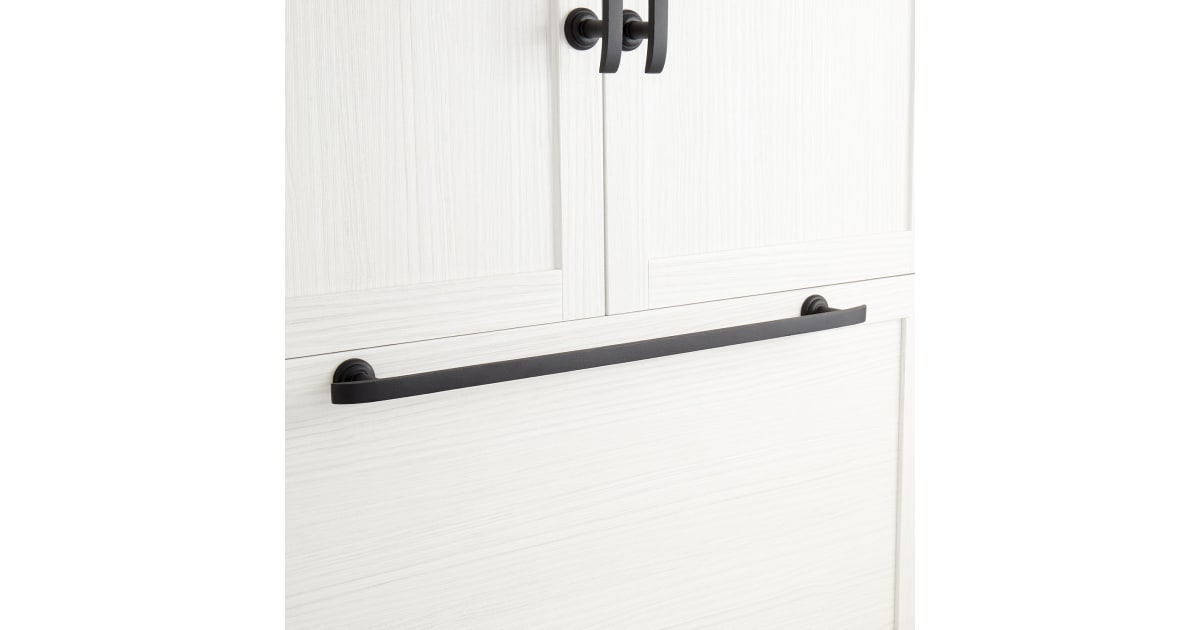 Signature Hardware 450244 24" Hossburn Solid Bronze Appliance Pull ...