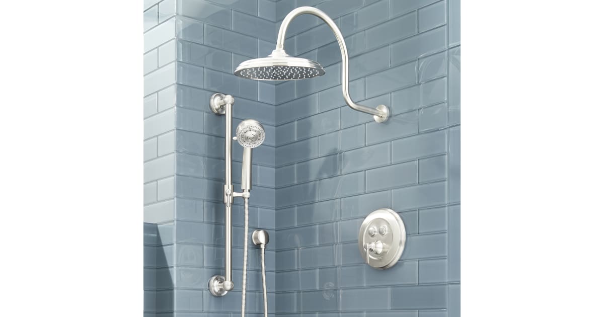 Signature Hardware 453658 Pendleton Simple Select Shower System with ...