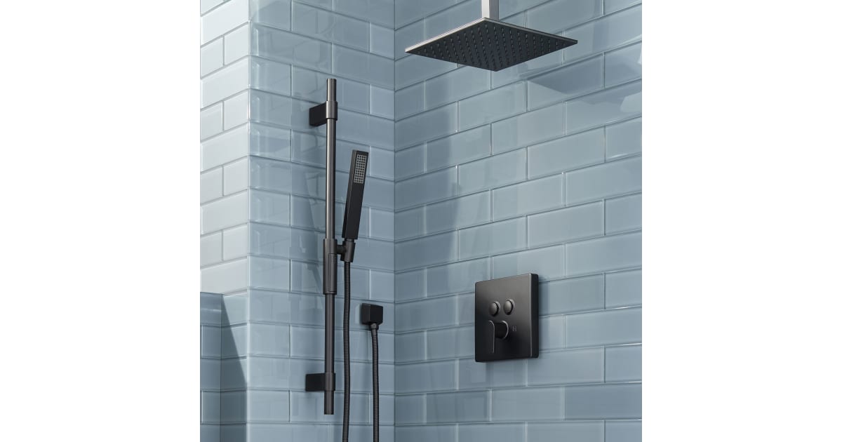 Signature Hardware 453704 Hibiscus Simple Select Shower System with ...